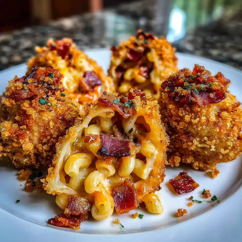 Bacon Bomb Mac And Cheese