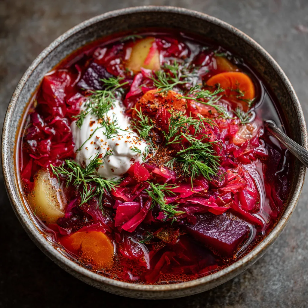 Borscht Soup Recipe: Vibrant, Nourishing, and Ready in 30 Minutes ...