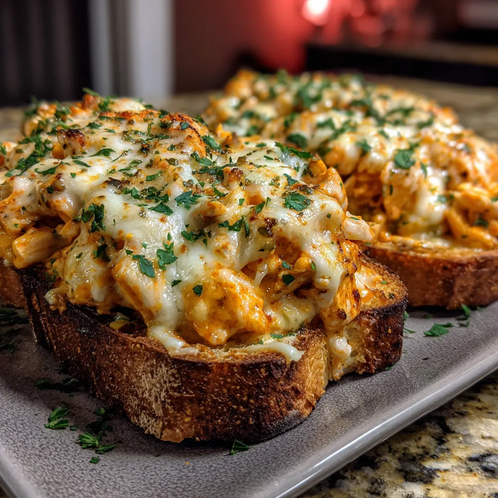 Buffalo Chicken Mac ‘n’ Cheese Toast: A Delightful Family-Style Meal ...