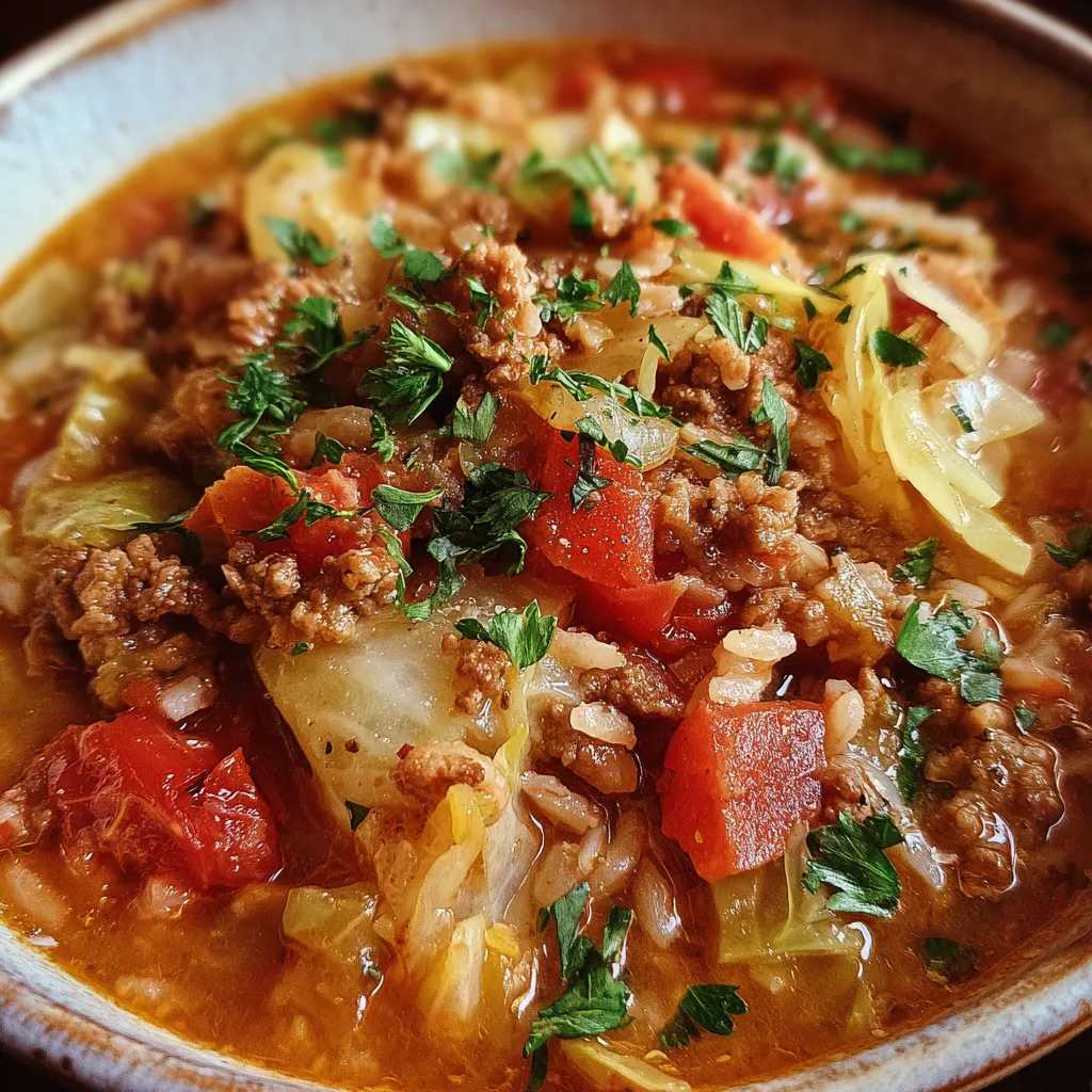 Cabbage Roll Soup Recipe: A Delicious and Effortless Meal - Forkful Kitchen