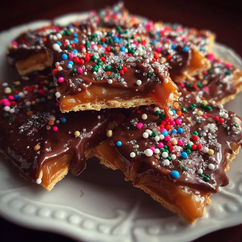 Christmas Cracker Candy: A Scrumptious 5-Minute Holiday Treat - Forkful ...