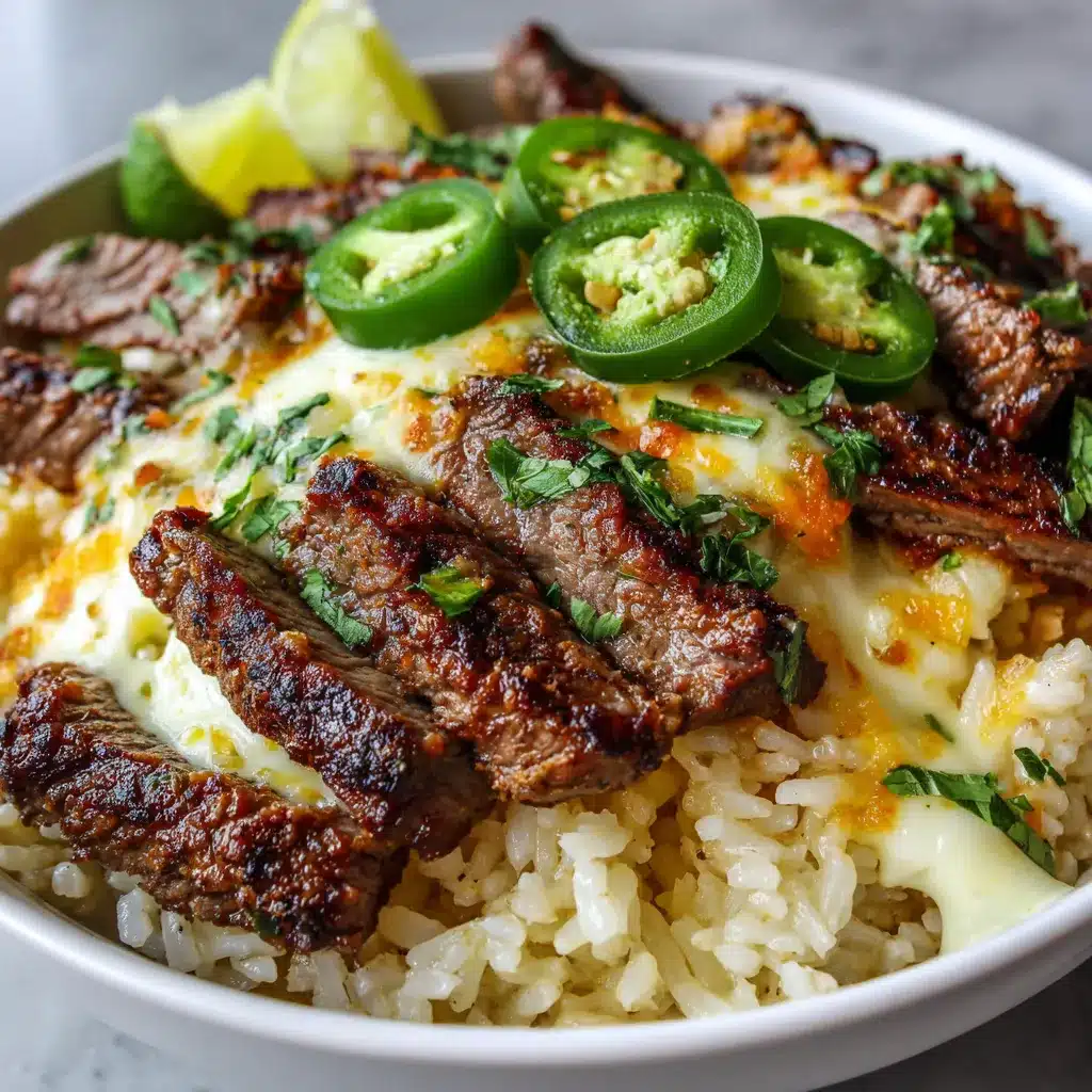 Creamy Queso Rice with Juicy Steak Strips: A Foolproof 30-Minute Meal ...