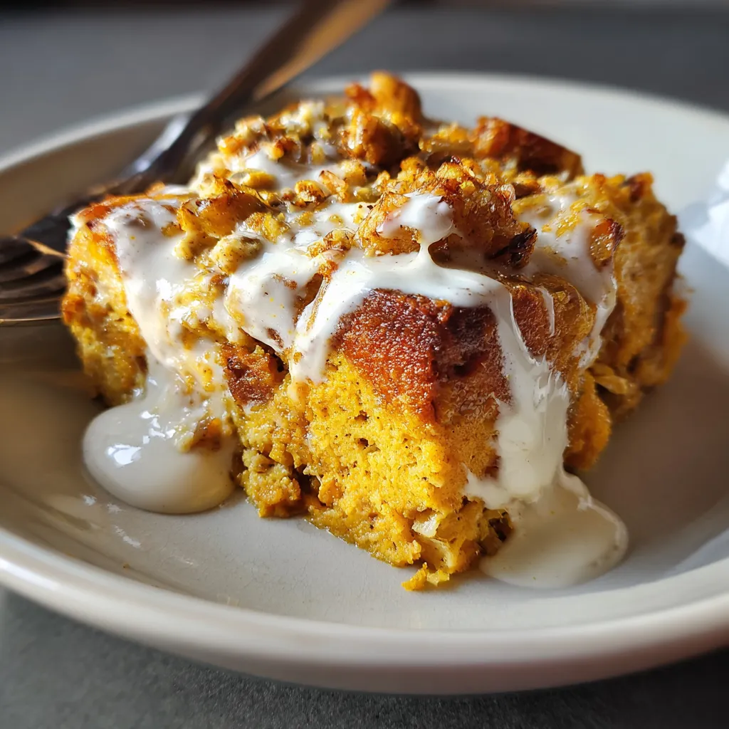 Pumpkin Bread Pudding: A Delightful Express Dessert - Forkful Kitchen