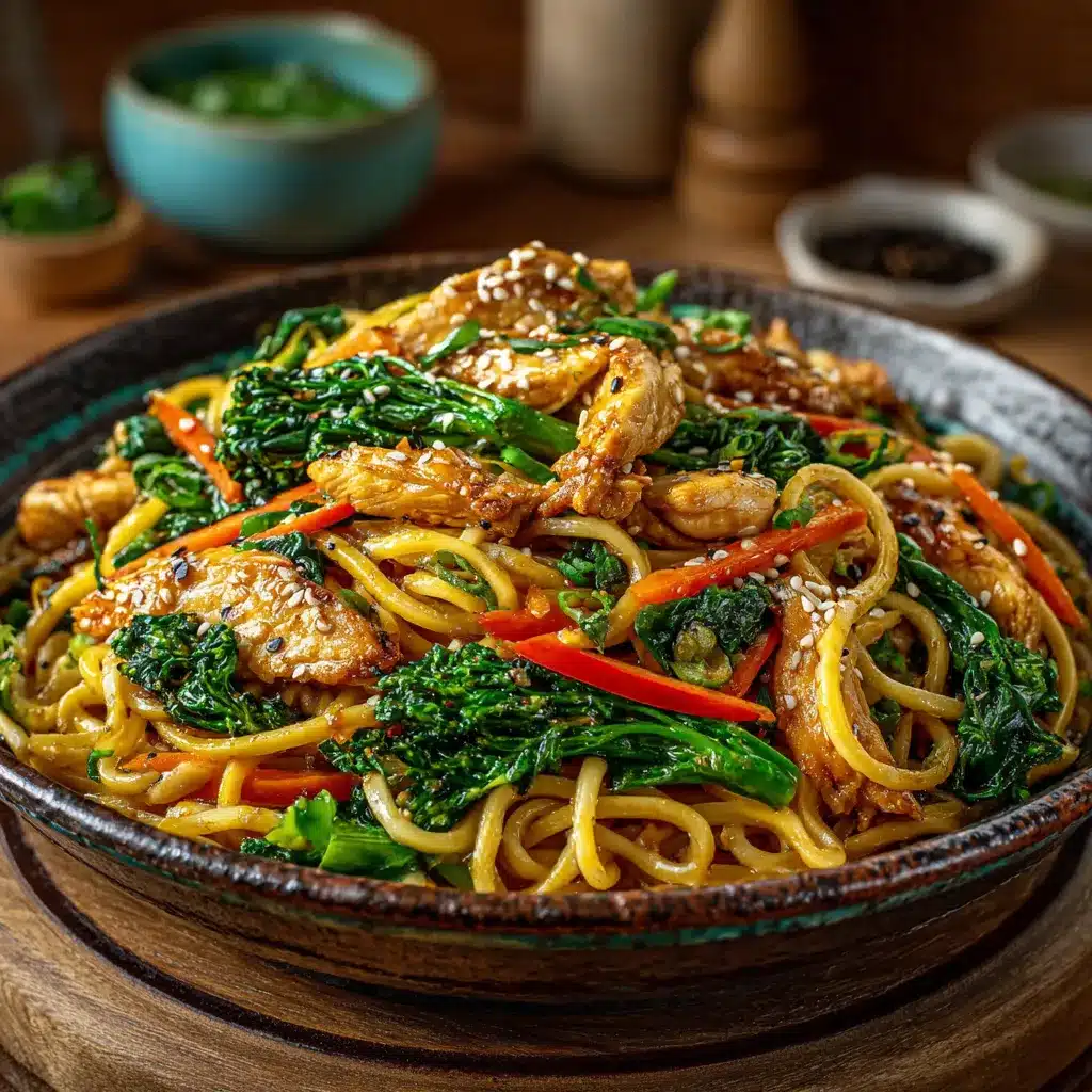 15 Minute Sesame Garlic Chicken Lo Mein – A Mouthwatering Meal ...