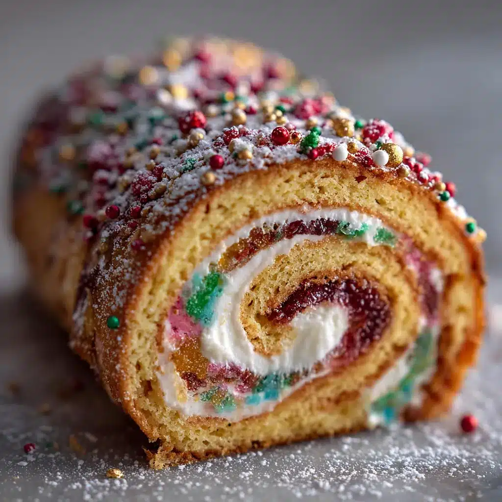Christmas Cake Roll – A Festive Homemade Treat - Forkful Kitchen