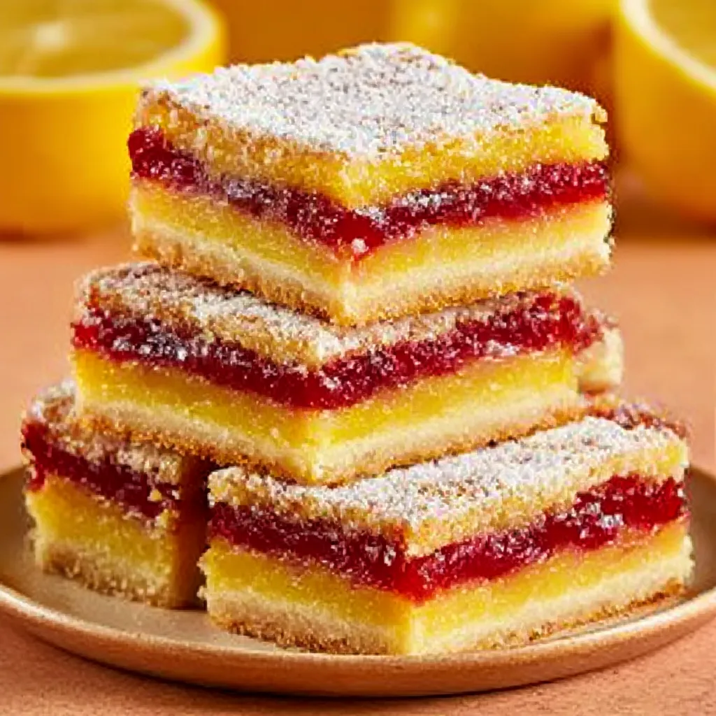 Cranberry Lemon Bars: Quick and Magical Grandma’s Recipe - Forkful Kitchen