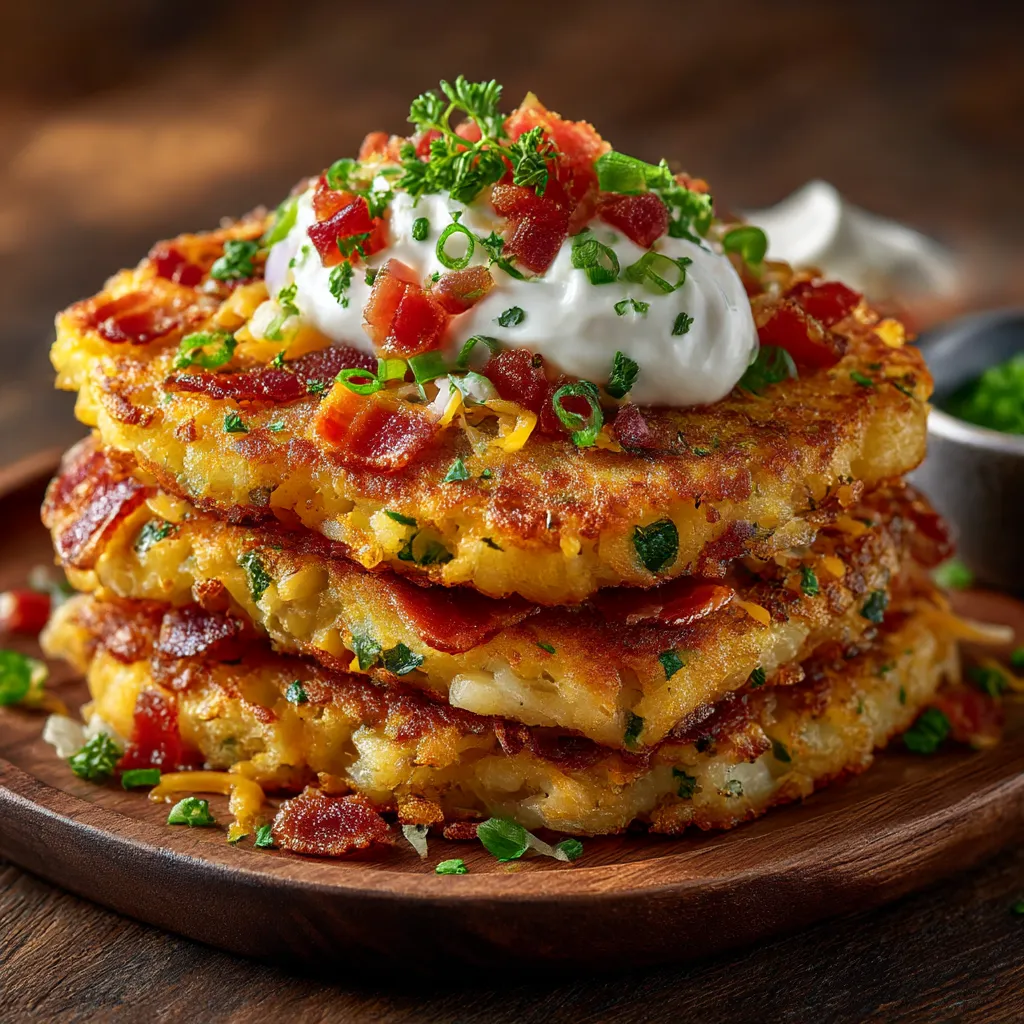 Loaded Hashbrowns: A Delightful Breakfast or Anytime Treat - Forkful ...