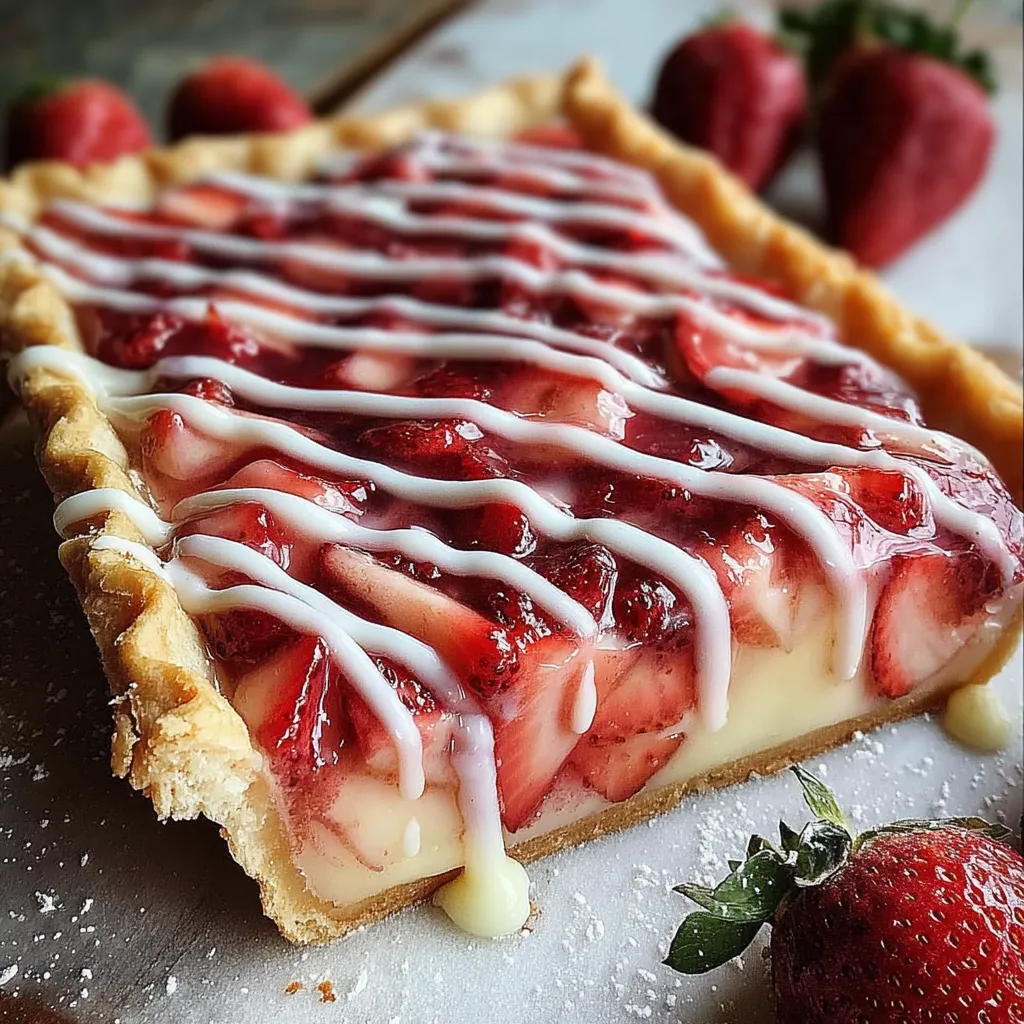Strawberry Pop Tart Slab Pie – A Quick & Delightful Twist on a Classic ...