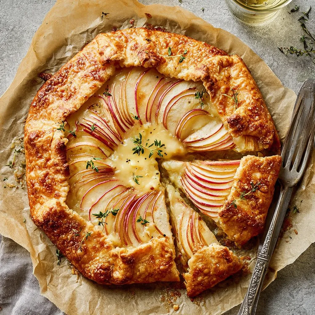 Apple Cheddar Galette: A Delightful Pastry Masterpiece - Forkful Kitchen