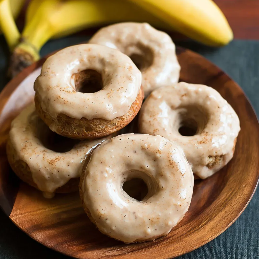 Banana Bread Donuts The Easiest Most Delicious Treat Forkful Kitchen