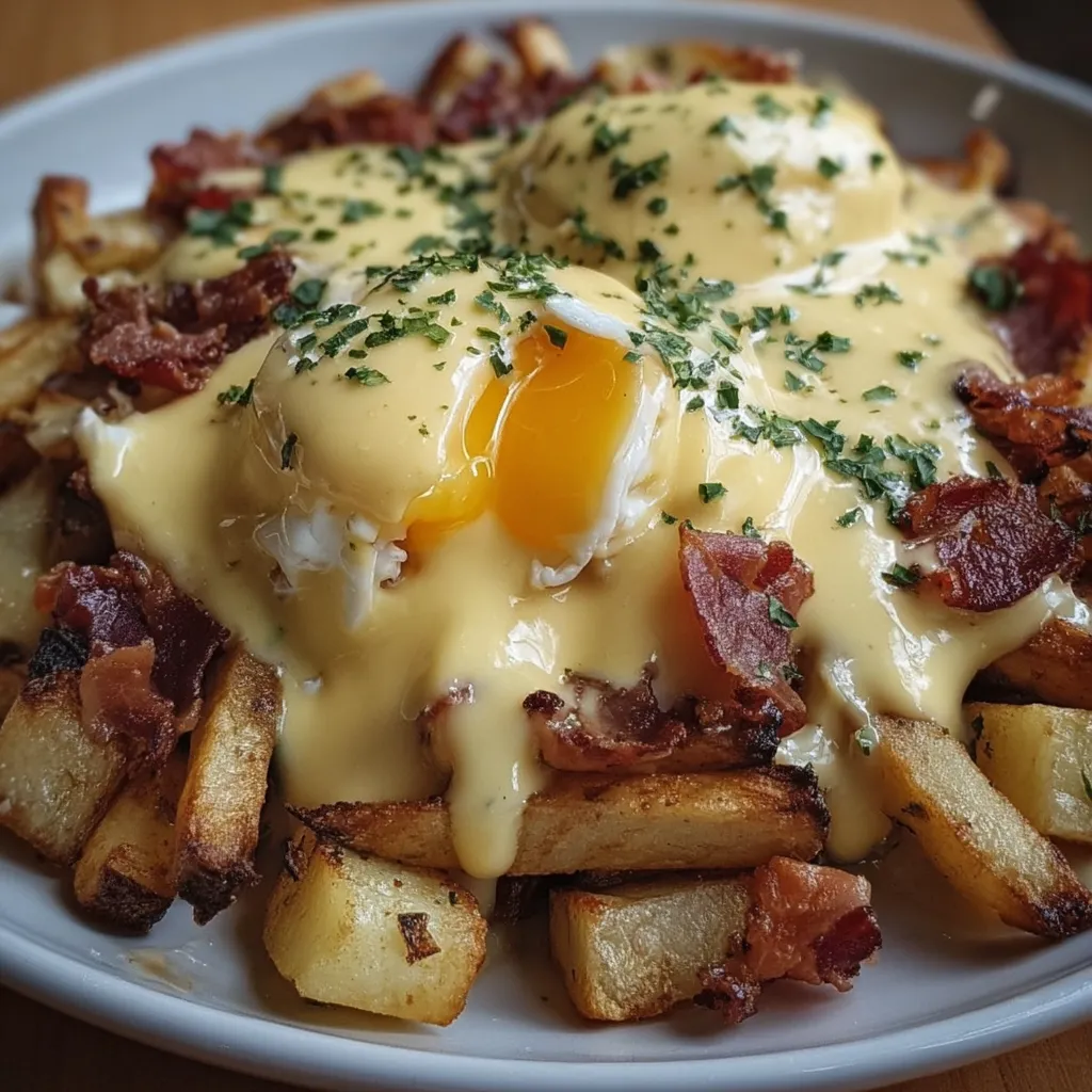 Breakfast Poutine with Hollandaise Sauce: A Delightful Morning ...