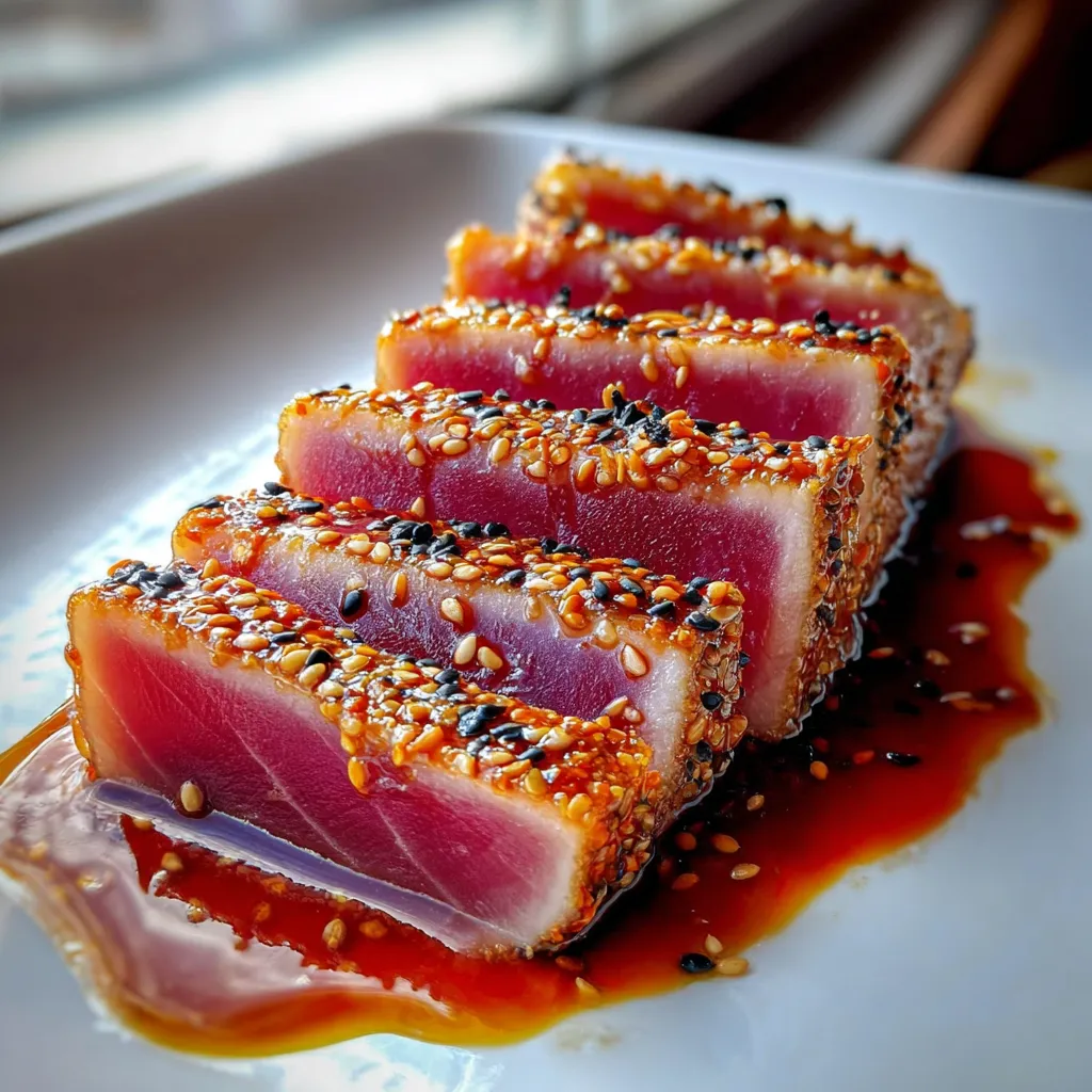 Seared Ahi Tuna With Asian Glaze: A Quick and Delectable Dish - Forkful ...
