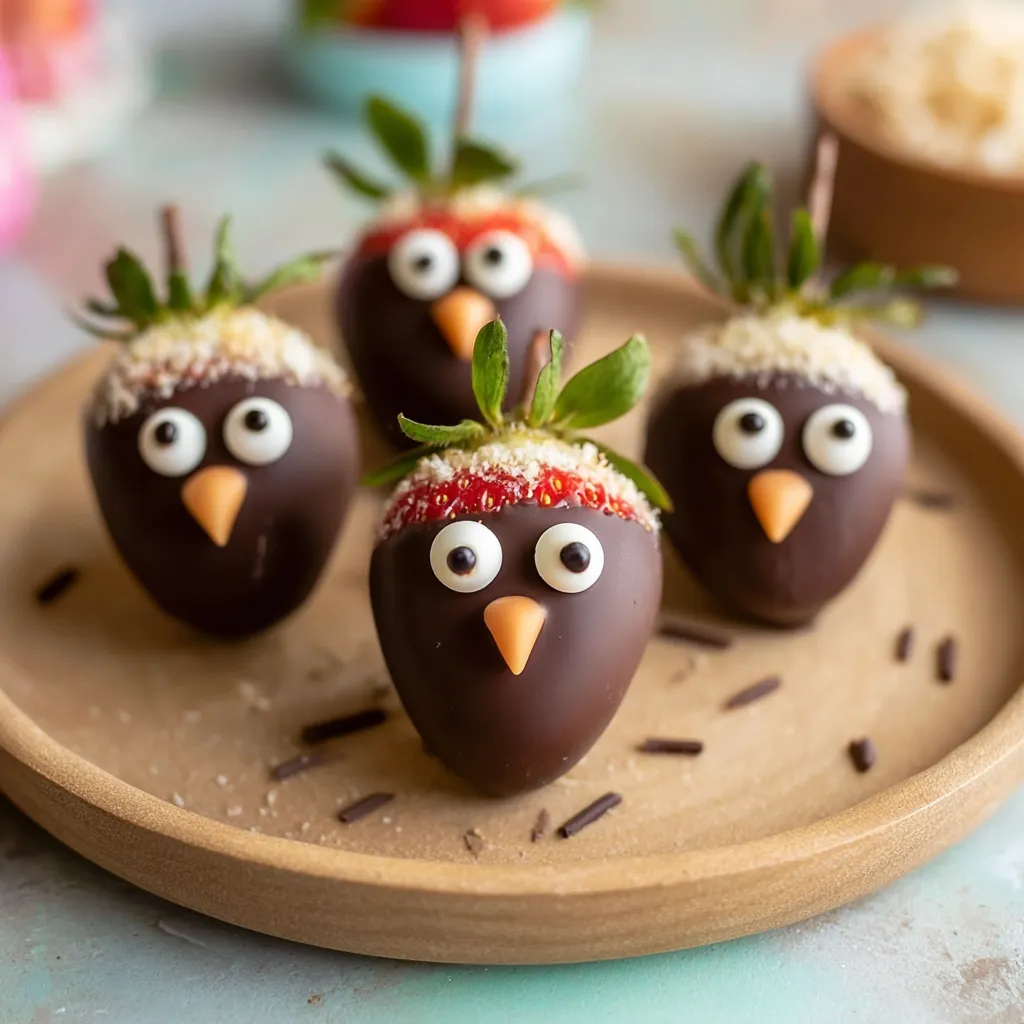 Chocolate Covered Strawberry “Birds” – A Delicious 10-Minute Treat ...
