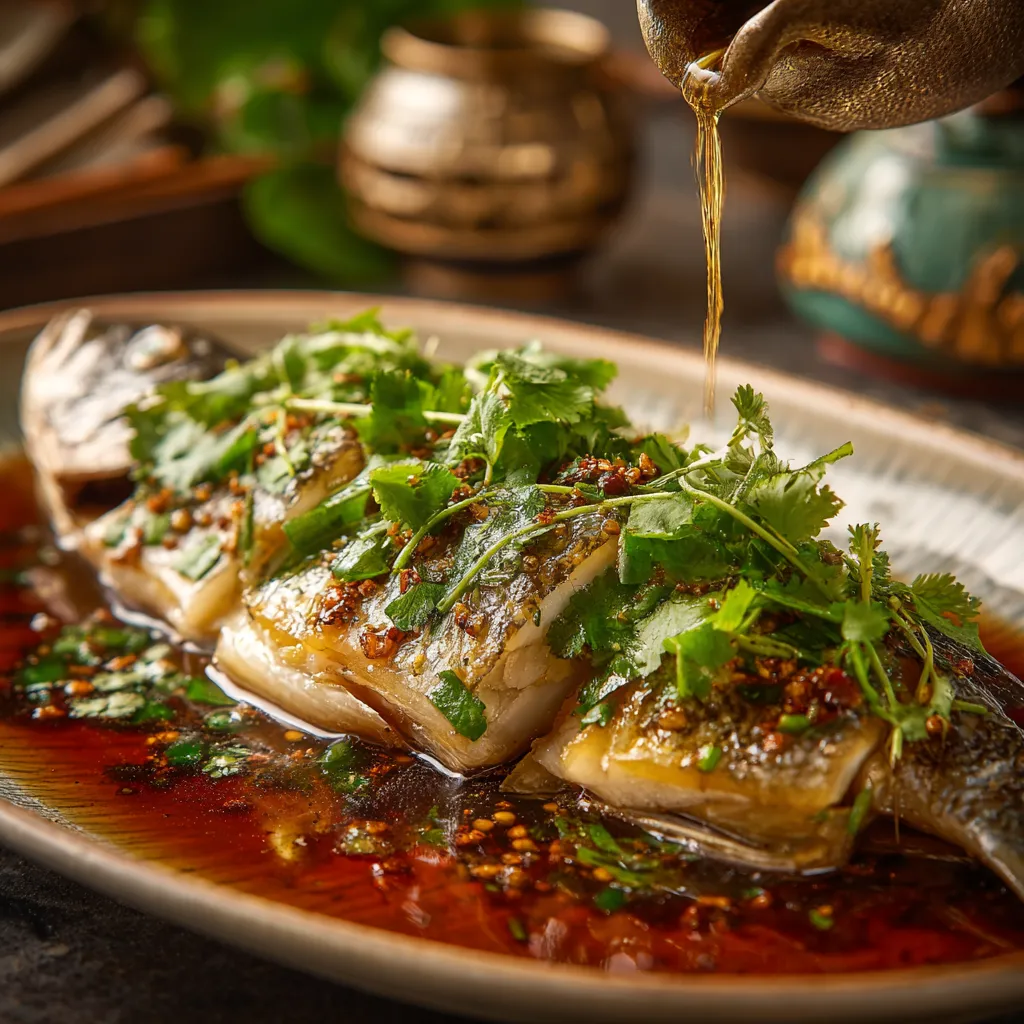 Steamed Whole Fish with Ginger: A Heavenly Seafood Delight - Forkful ...