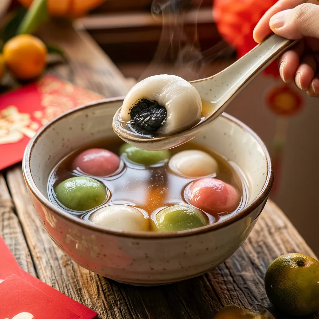 Classic Tang Yuan (Sweet Rice Balls) – Homemade and Delicious - Forkful ...