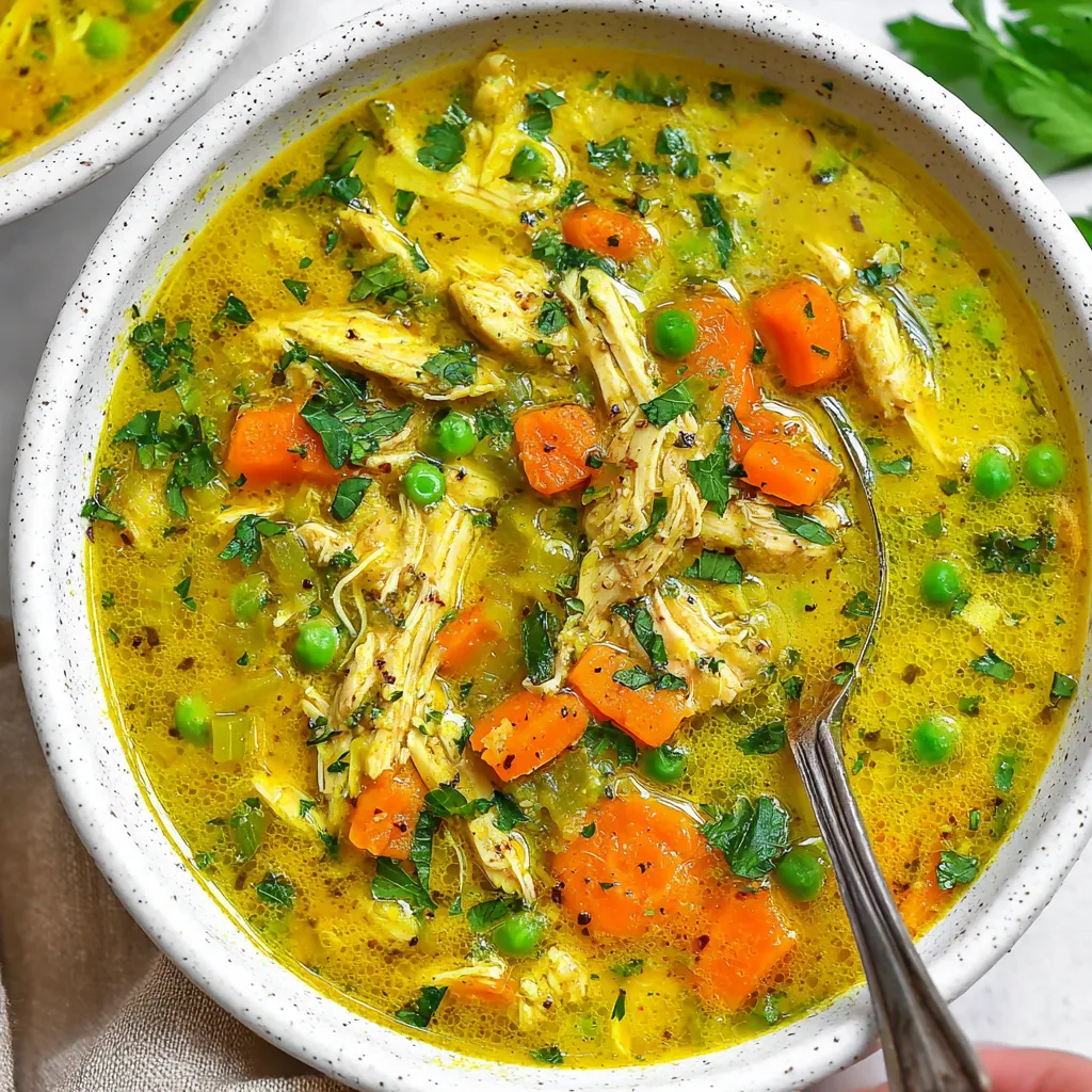 Anti Inflammatory Turmeric Chicken Soup – Healthy and Flavorful Comfort ...
