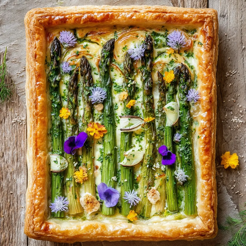 Asparagus & Gruyère “Spring Garden” Tart – A Comforting Springtime ...