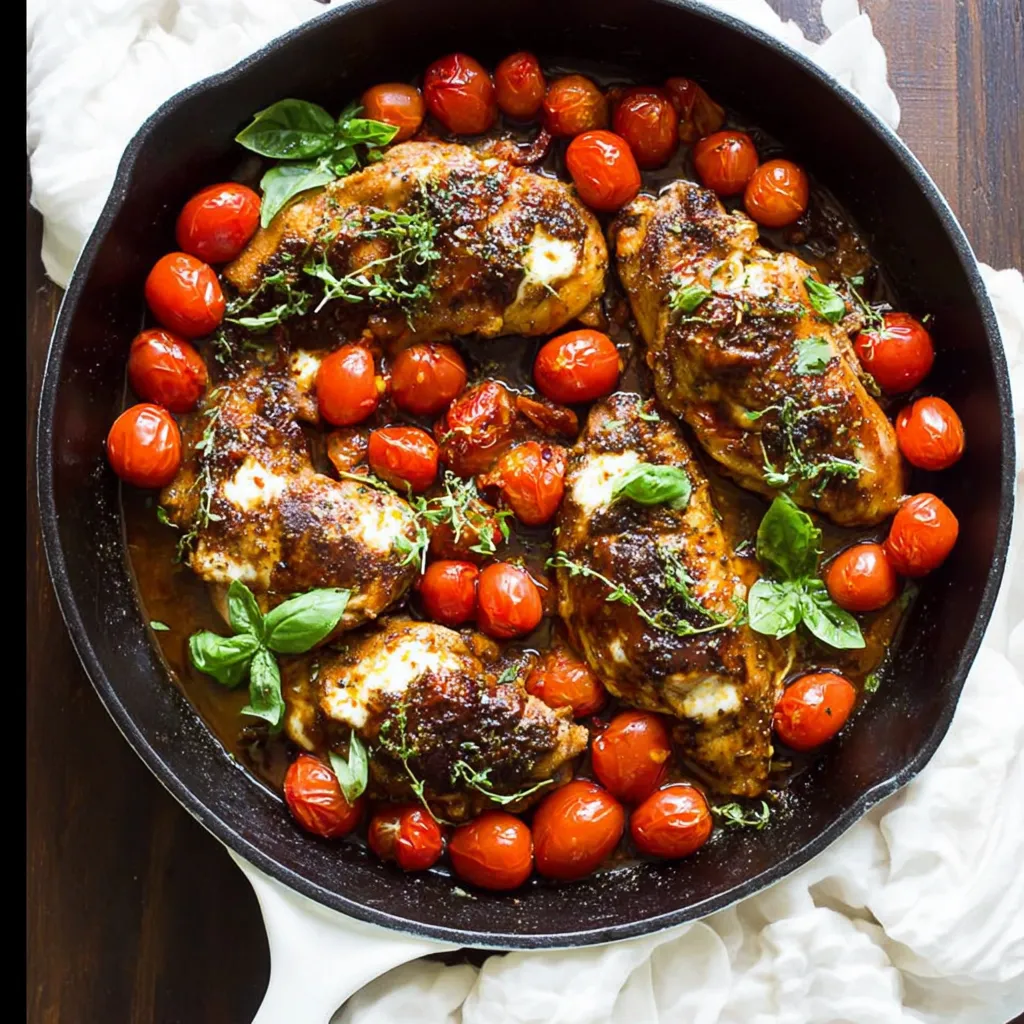 Balsamic Glazed One Pan Chicken – A Comforting and Flavorful Dinner ...