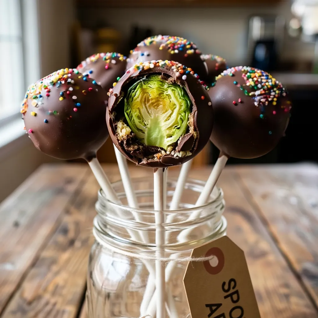 Brussels Sprouts Cake Pops - Forkful Kitchen