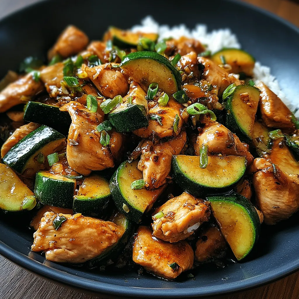 Chicken Zucchini Stir Fry – A Delightful 20-Minute Meal - Forkful Kitchen
