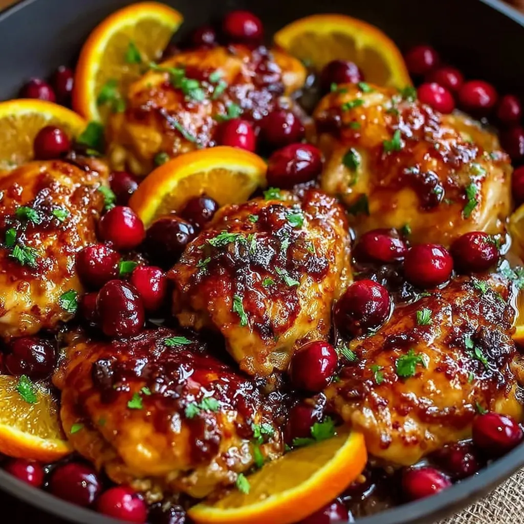 Cranberry Orange Chicken: A Speedy Weeknight Delight - Forkful Kitchen