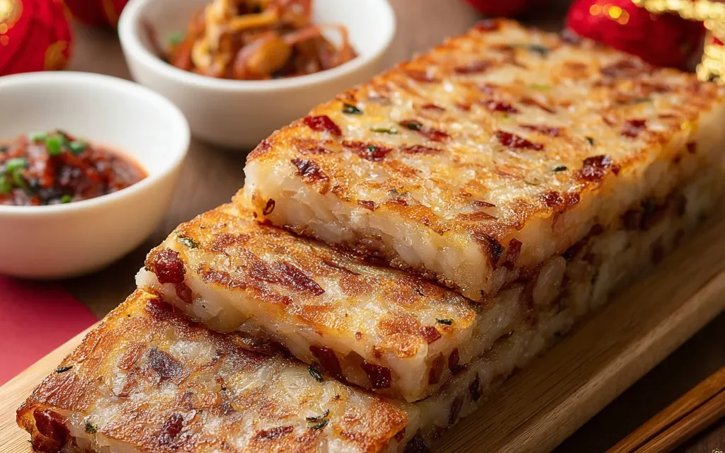 Gold Bar Daikon Radish Cake (Lo Bak Go): A Traditional Delicacy Made ...