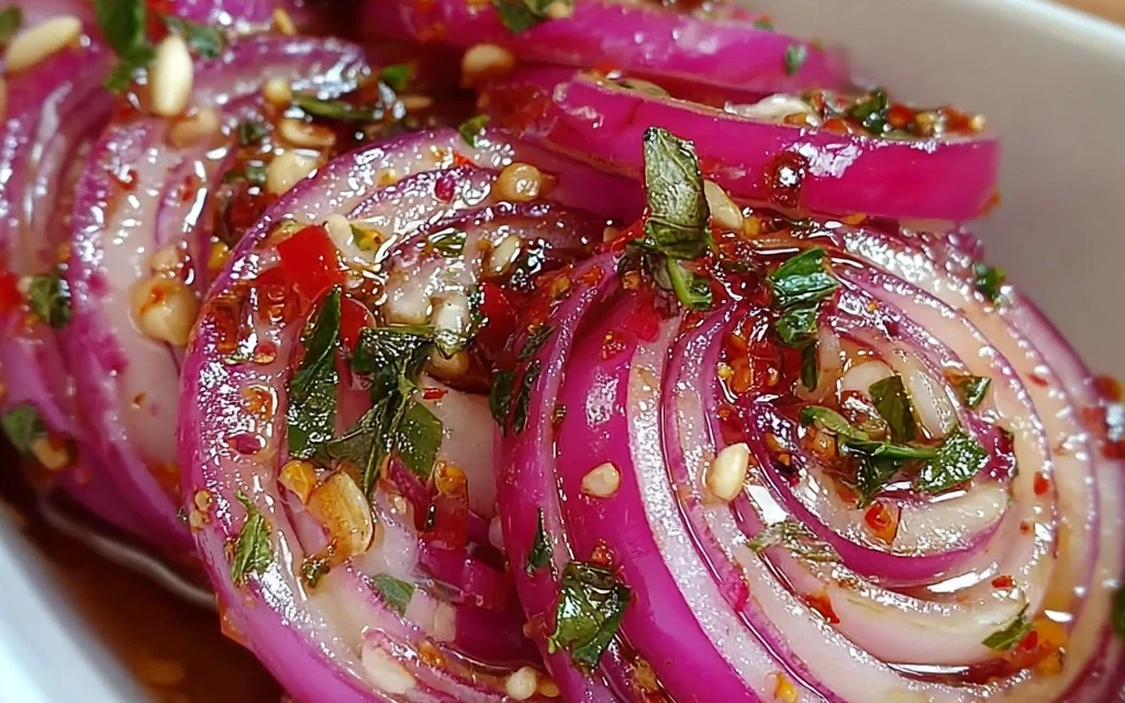 Hot Honey Pickled Red Onions: A Quick and Delicious Topping - Forkful ...