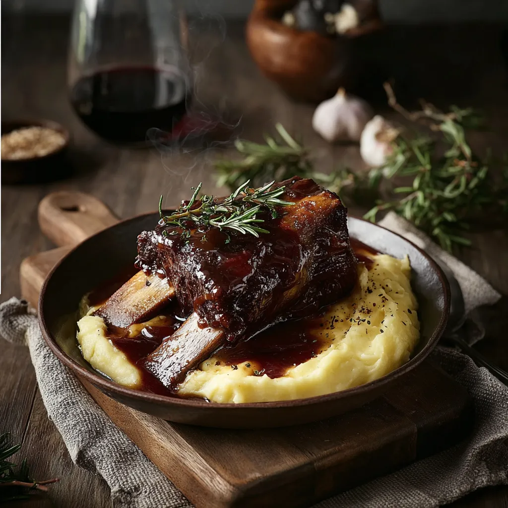 Opera Red Wine Braised Short Ribs – A Savory Family-Style Delight ...