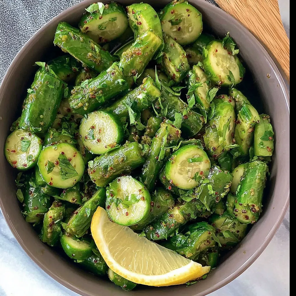 Sumac Cucumbers: A Refreshing Family-Style Appetizer - Forkful Kitchen