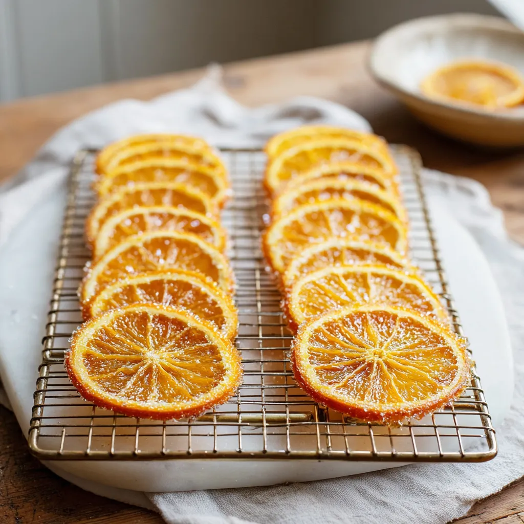 Candied Orange Slices - Forkful Kitchen