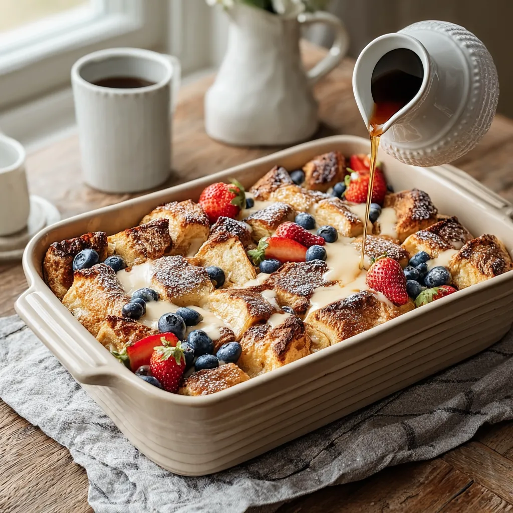 Overnight French Toast Casserole - Forkful Kitchen